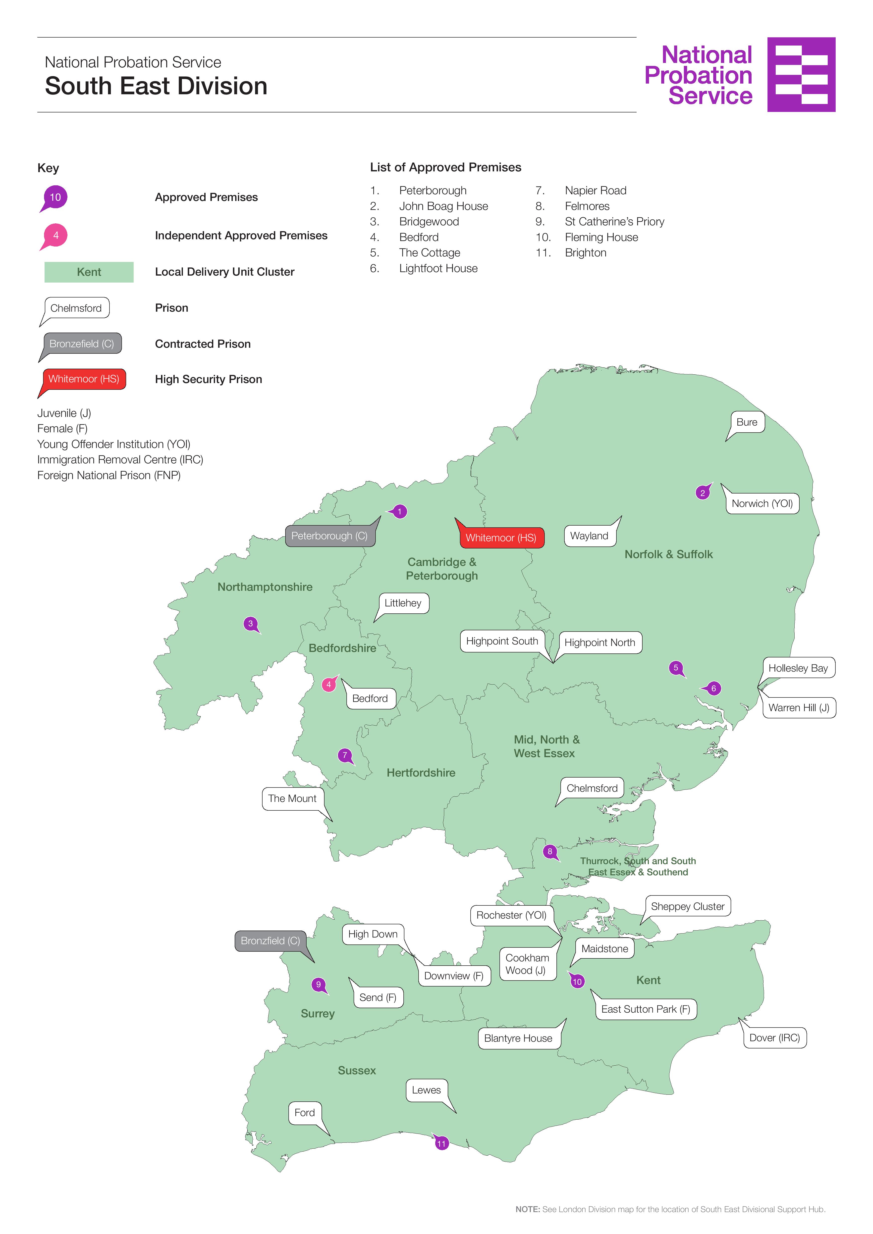 NPS South East Region | DoingTime, a guide to prison and probation
